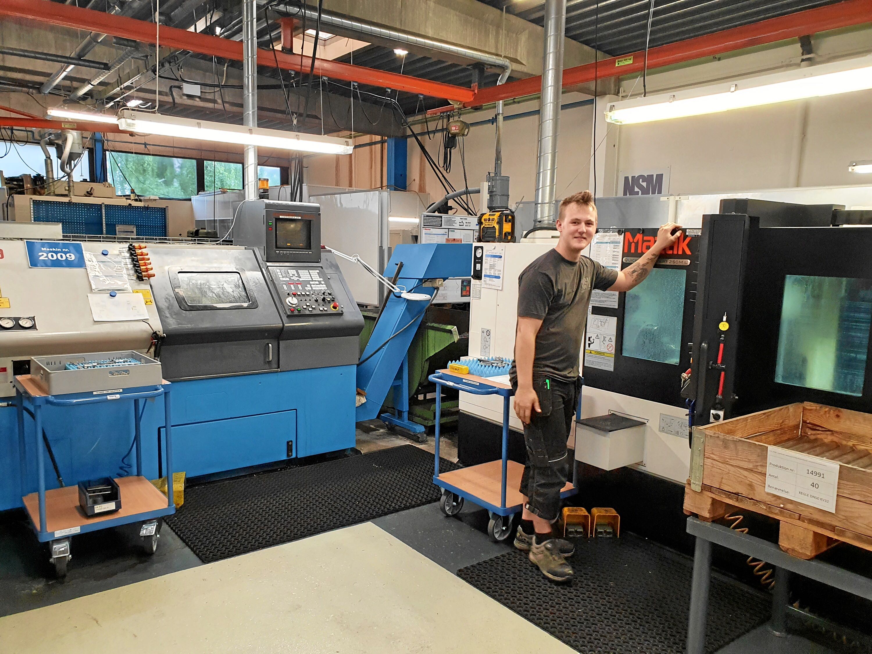 Nyt fabrikslayout løfter NSM | NSM A/S